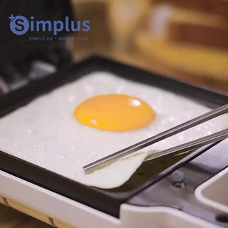 Simplus Sandwich Maker Non-stick MultiFunctional Bread Toaster | Shopee ...