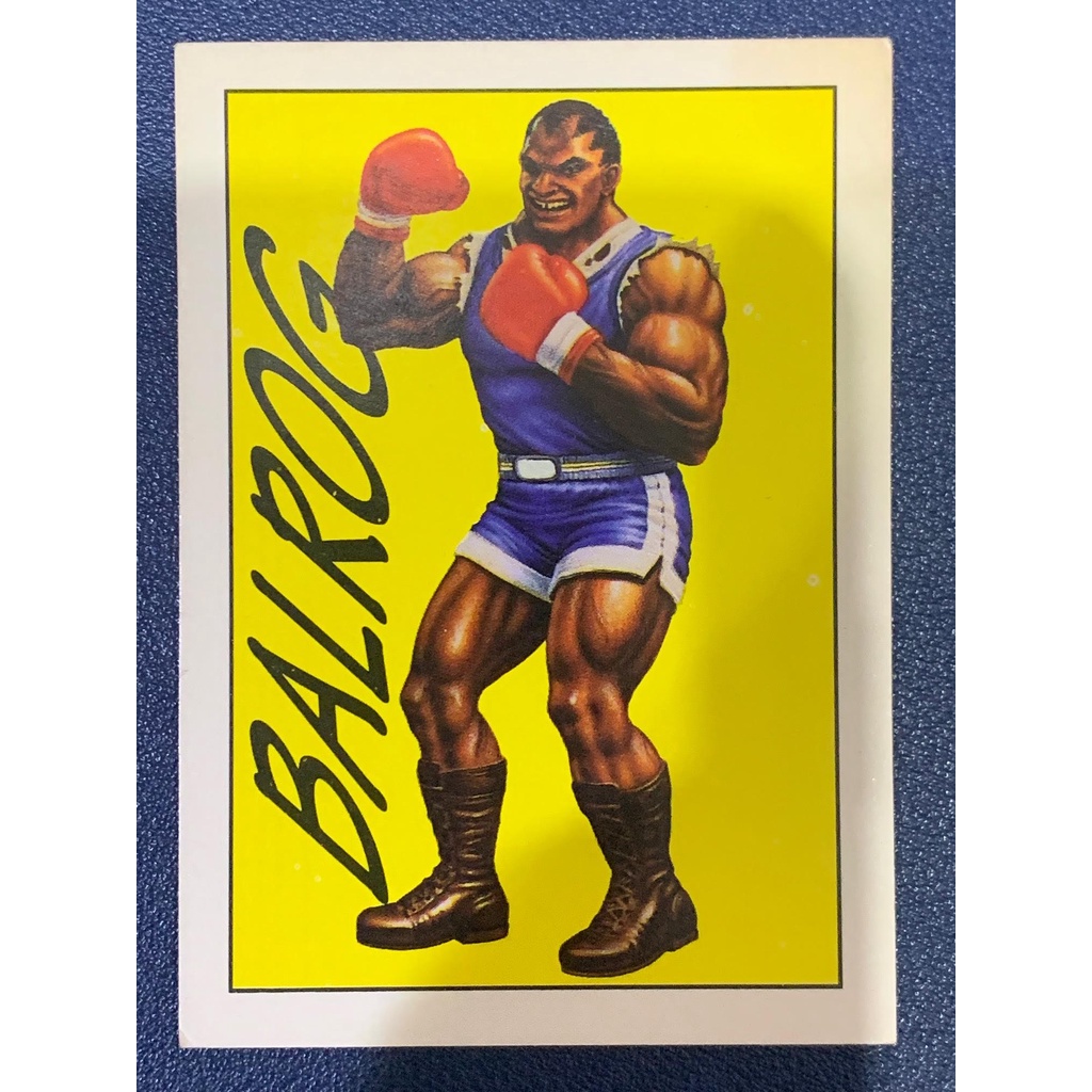 1993 Street Fighter II Trading Card - Balrog - Boxer | Shopee Philippines