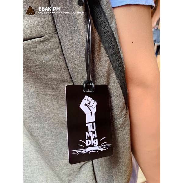 PVC LUGGAGE/BAG TAG | TUMINDIG PRINT | Shopee Philippines