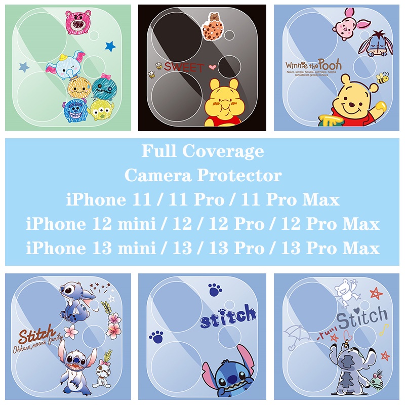 iPhone 15 Pro Max Full Coverage Camera Protector Disneyland Stitch ...