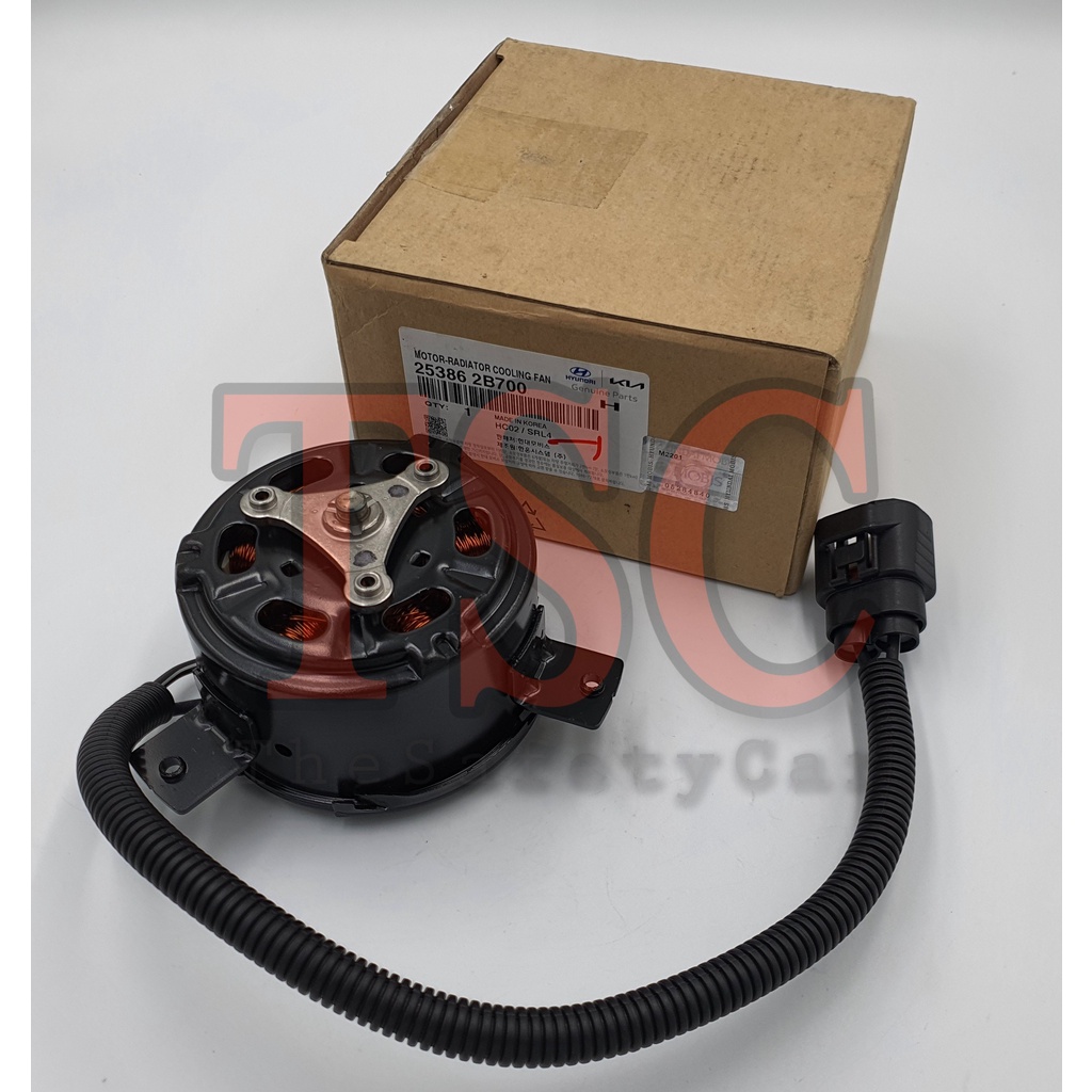 ORIGINAL Hyundai Santa Fe 2012-2015 Radiator Fan Motor Assy Part no ...