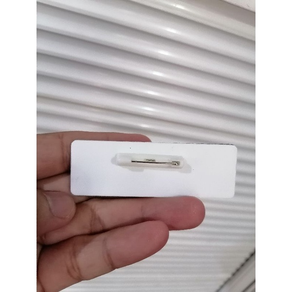 Pin Type Nameplate Personalized | Shopee Philippines