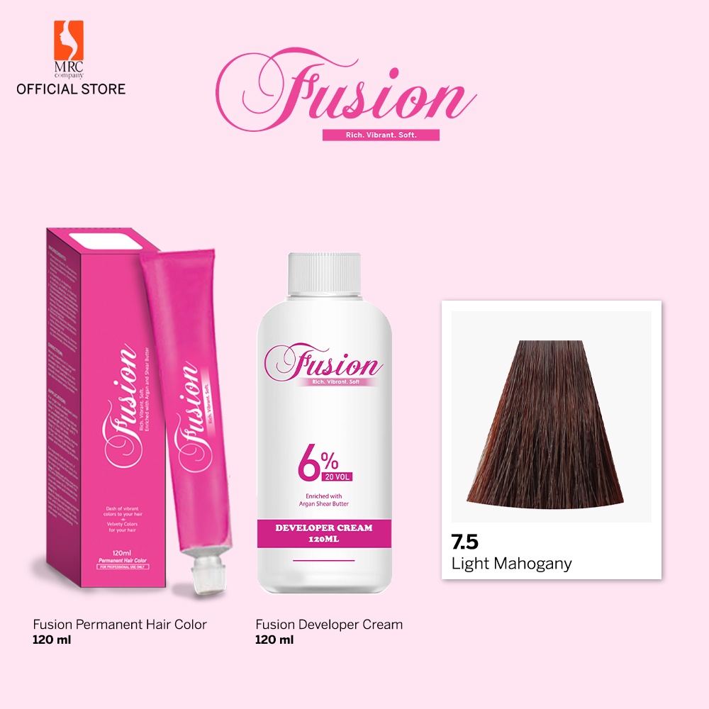 Fusion 7.5 Light Mahogany Coloring Set | Shopee Philippines