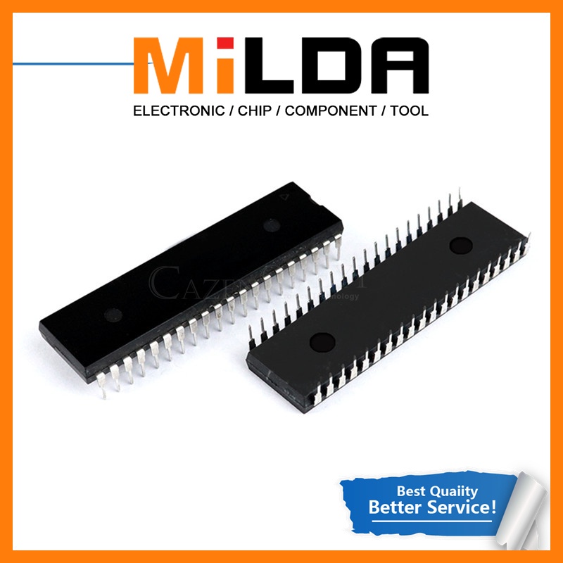 1pcslot Atmega16a Pu Atmega16 Atmega16a Dip 40 In Stock Shopee Philippines 