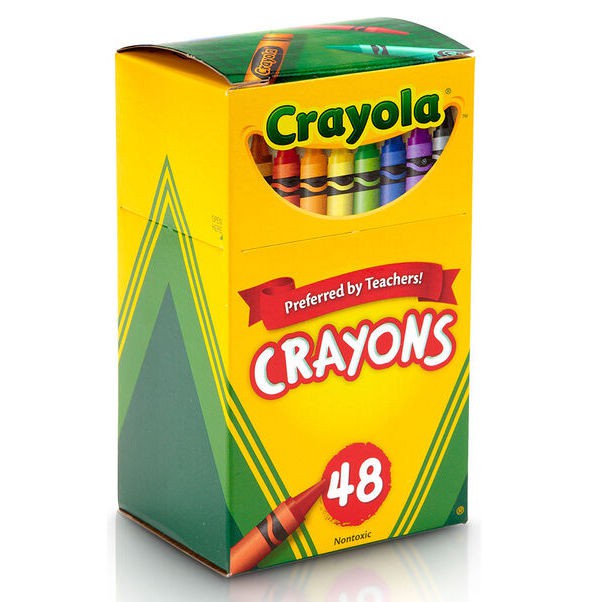 Crayola Crayons 48 Colors- C48 | Shopee Philippines