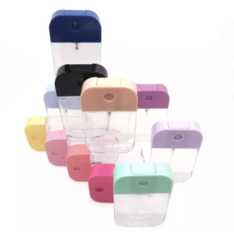 EMPTY ALCOHOL SPRAY BOTTLE REFILLABLE FOR TRAVEL PORTABLE add on ...