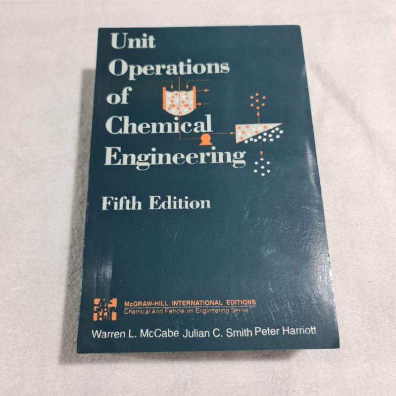 Unit Operations of Chemical Engineering fifth edition By McCabe ...
