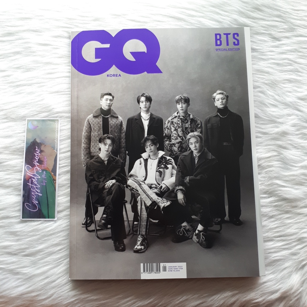BTS Official: GQ Korea Magazine Special Edition Group Cover | Shopee ...