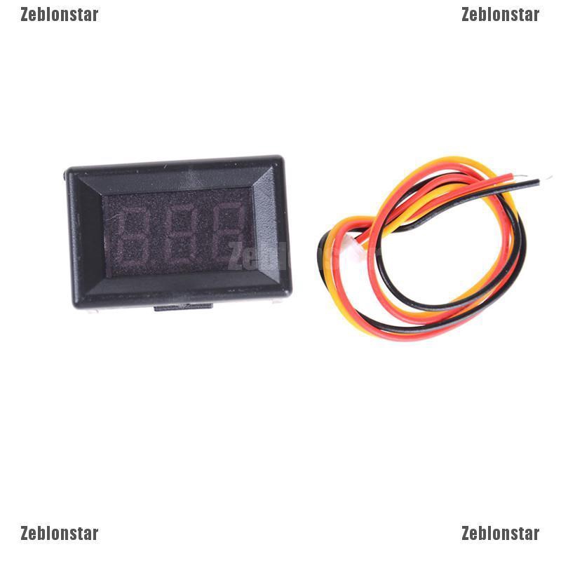 DC 0-100V LED Mini Digital Voltmeter Volt Meter Gauge Voltage Panel ...