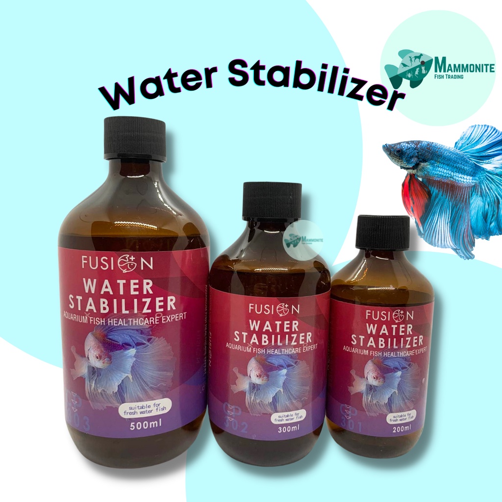 Aquarium Tank Fusion Water Stabilizer Chlorine Neutralizer Anti ...