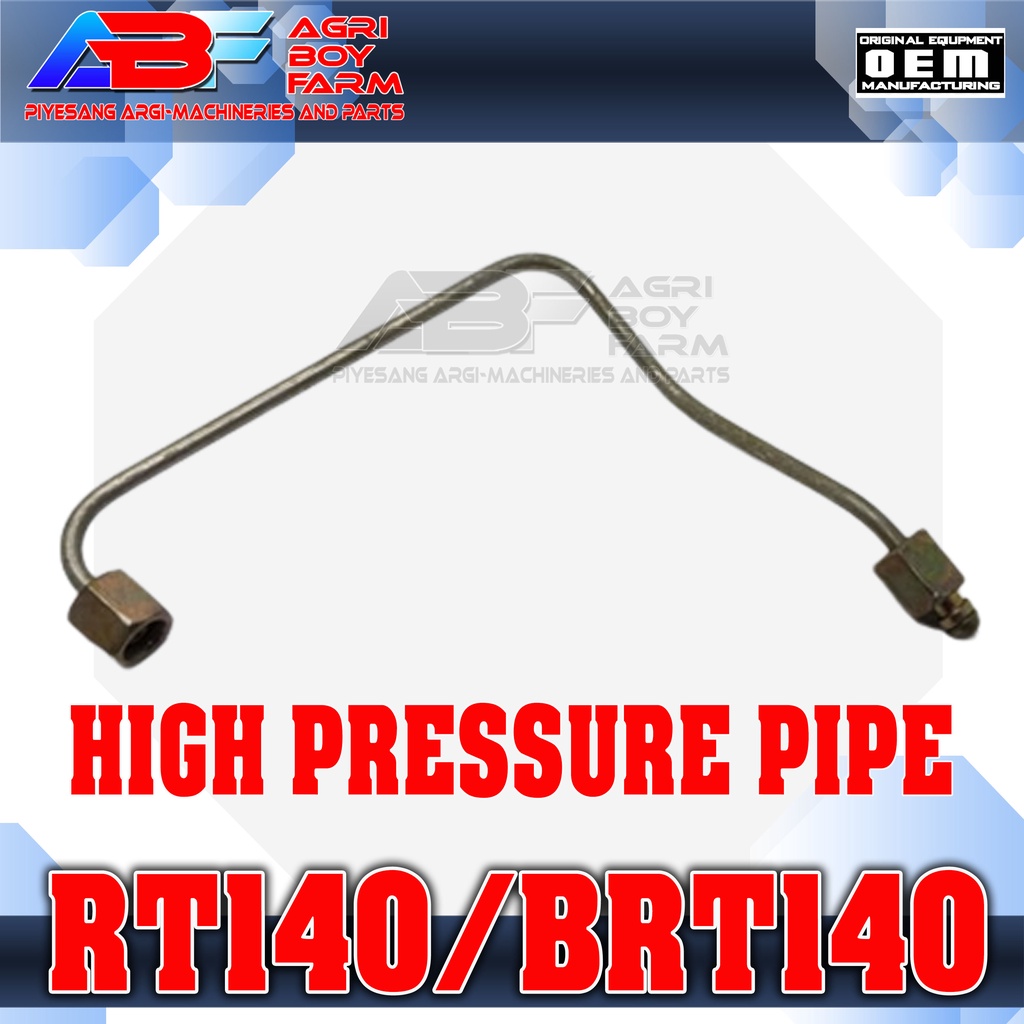 Fuel Injection Pipe Pressure Pipe BRT140 RT140 Water Cooled Diesel ...