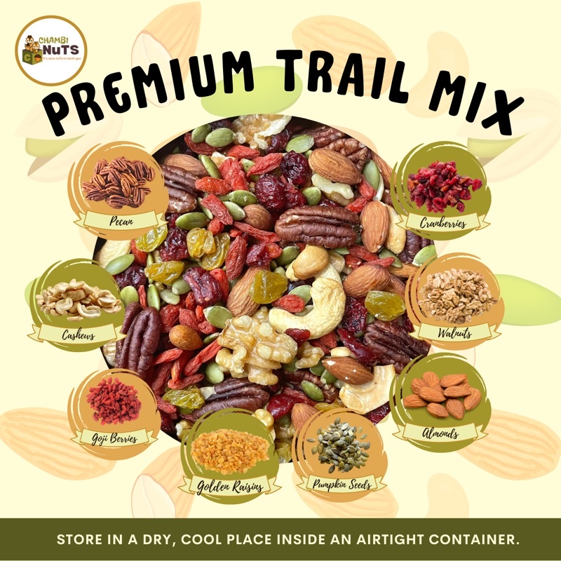 8 IN 1 PREMIUM TRAILMIX Roasted&unsalted | Shopee Philippines