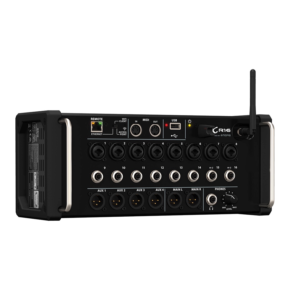 Behringer X AIR XR16 16-Input Digital Mixer for phone Tablets with 8 ...