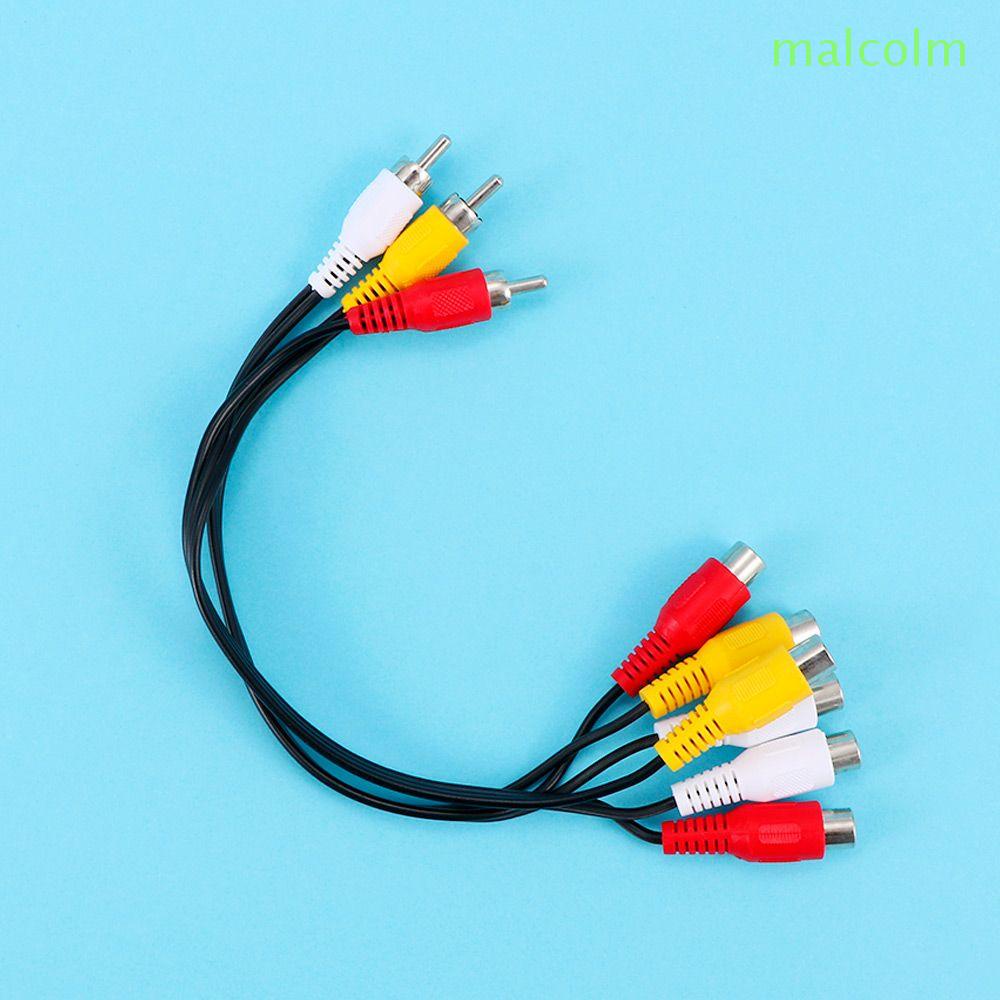 MALCOLM Practical AV Adapter Cable 1pcs Video 30cm Cable TV DVD Player ...