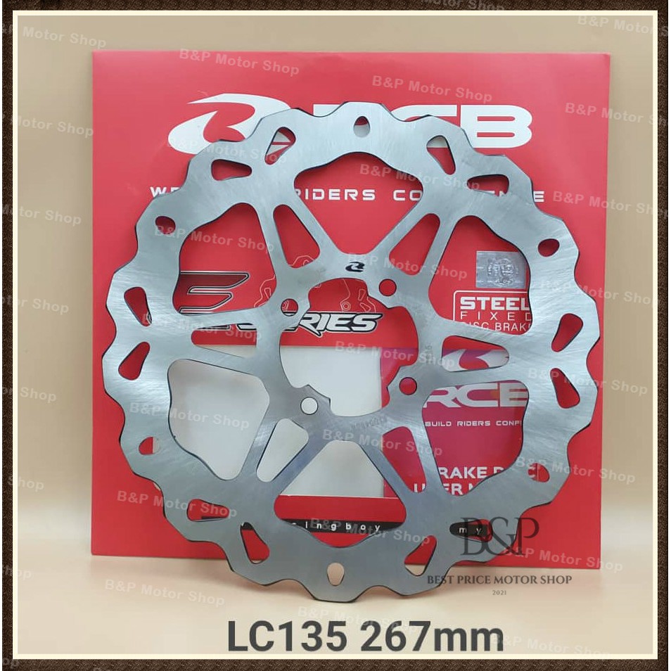 RCB Disc PlaTe 220mm 245mm 267mm Y15ZR RS150 LC135 SRL | Shopee Philippines