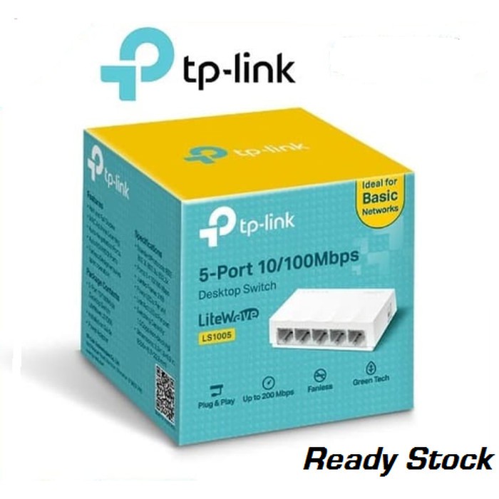 Tp-Link TL-SF1005D 5 Ports 10/100Mbps TPLINK Switch Hub Lan 5 Ports | Shopee Philippines