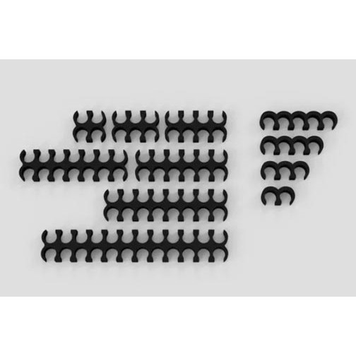 PC Cable Combs - Complete comb kit for you cables and wire organizers ...