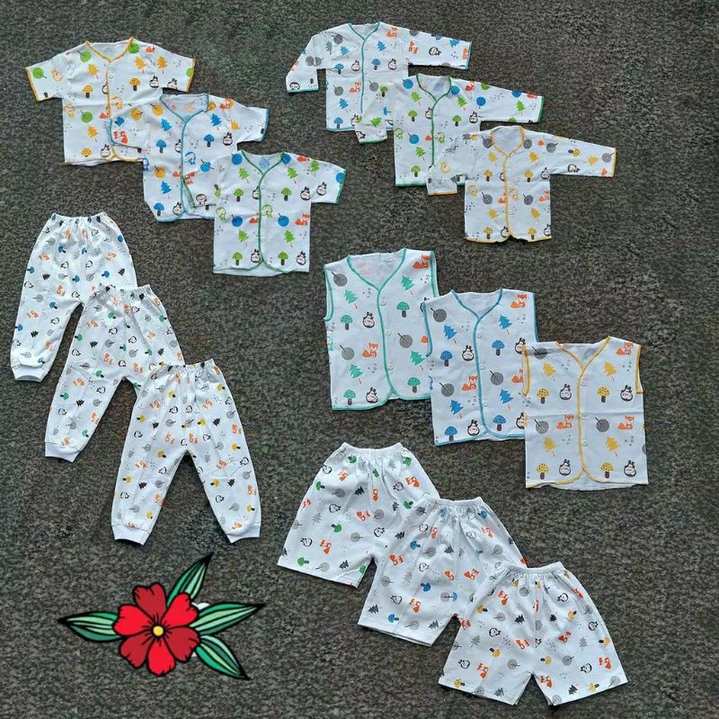 Patterned baby born clothes package | Shopee Philippines
