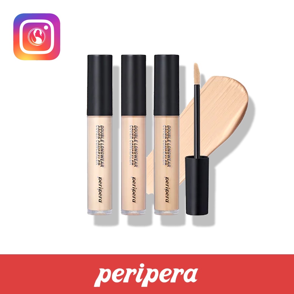 PERIPERA Double Longwear Cover Concealer 5.5g | Shopee Philippines