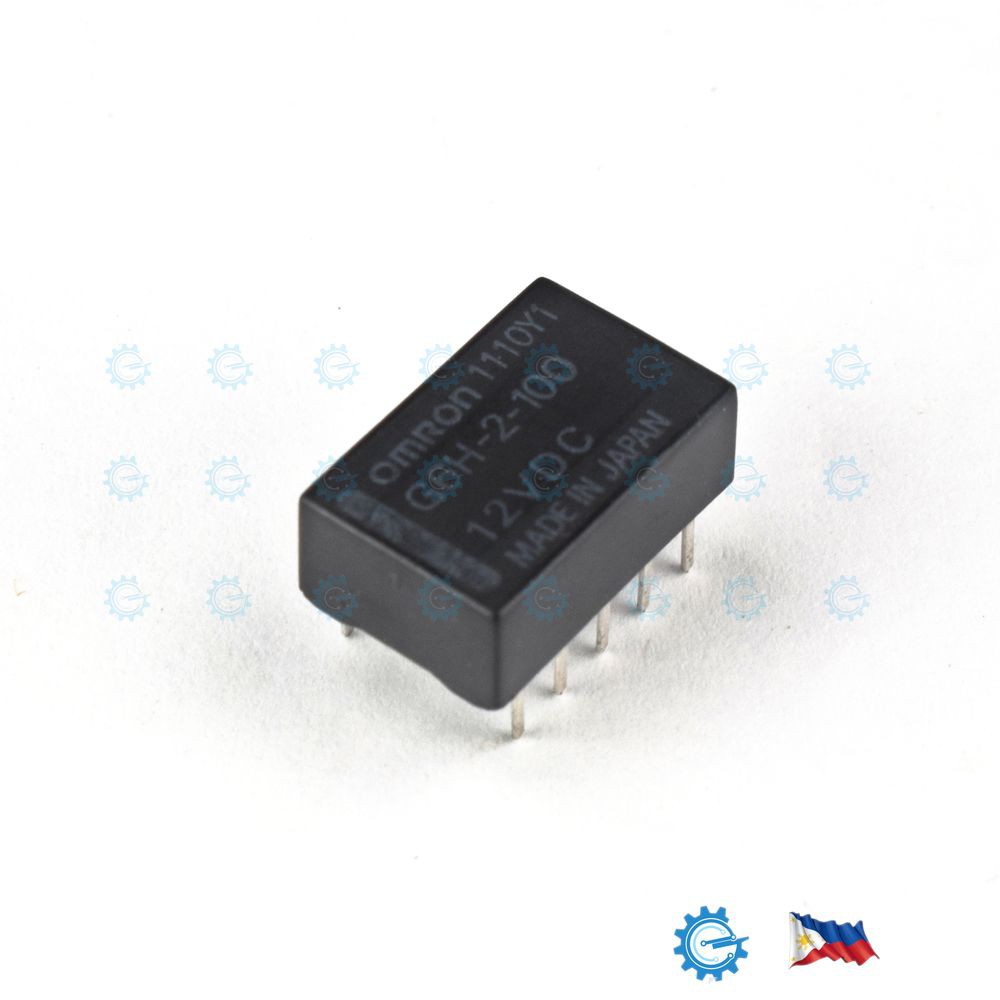Branded G6H-2-100 Ultra Sensitive Compact DPDT Relay 12V DIP | Shopee ...