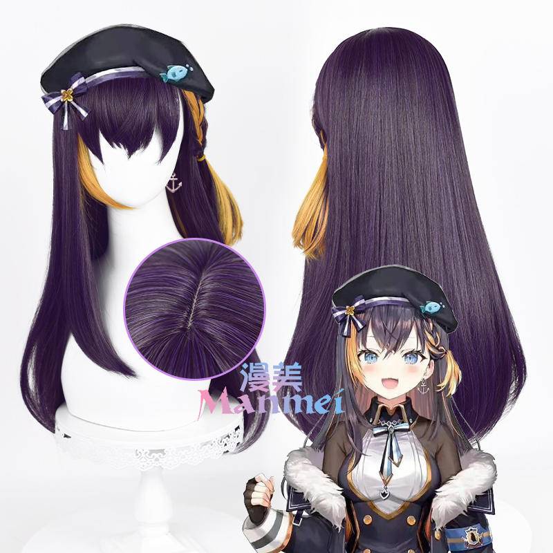Virtual anchor vtuber nijisanji Petra Gurin new clothes cos wig ...