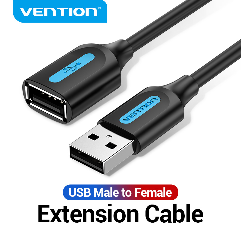 Vention USB 2.0 Extension Cable 480Mbps Fast Transfer Male to Female ...