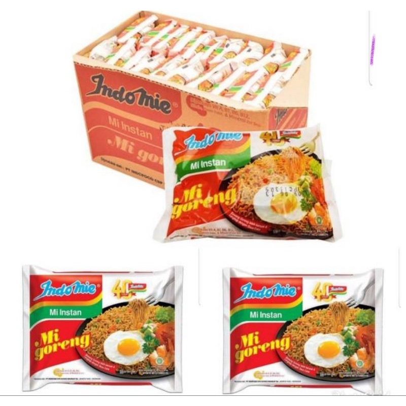 Indomie Fried Noodles 1 Box 40 Packs | Shopee Philippines