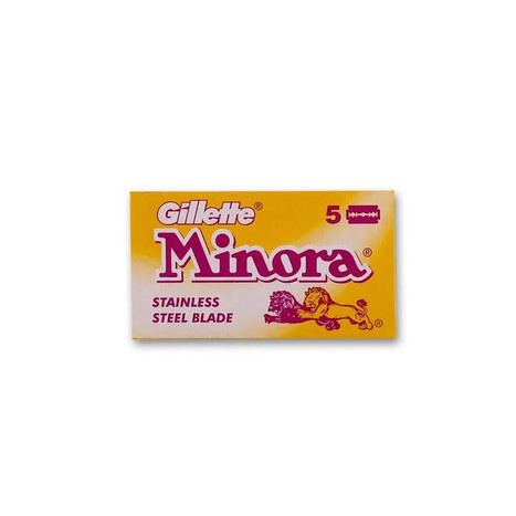 Gillette Minora Double Edge Blades | Shopee Philippines