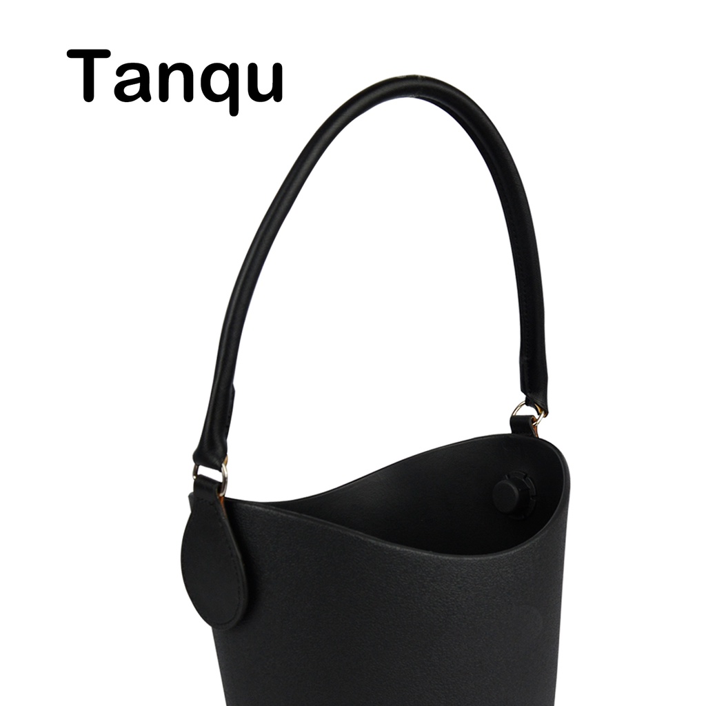 TANQU 1 Piece Concise Round Leather Handle With D Buckle Drops For ...