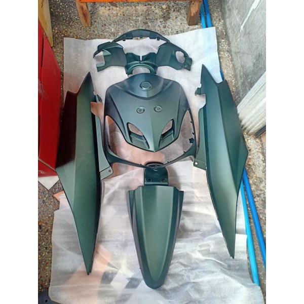 MIO SOULTY 5PCS BODY KIT MATTE GREEN ORIGINAL | Shopee Philippines