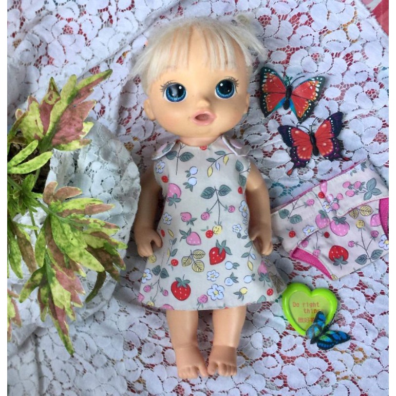 Baby Alive Clothes/Baby Alive Reversible Dress With matching Diaper ...