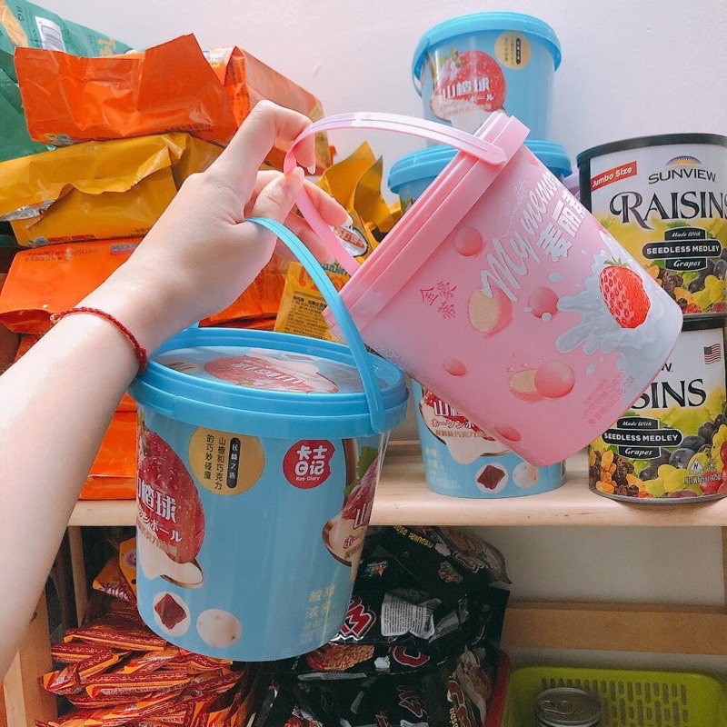 Strawberry cake bucket | Shopee Philippines