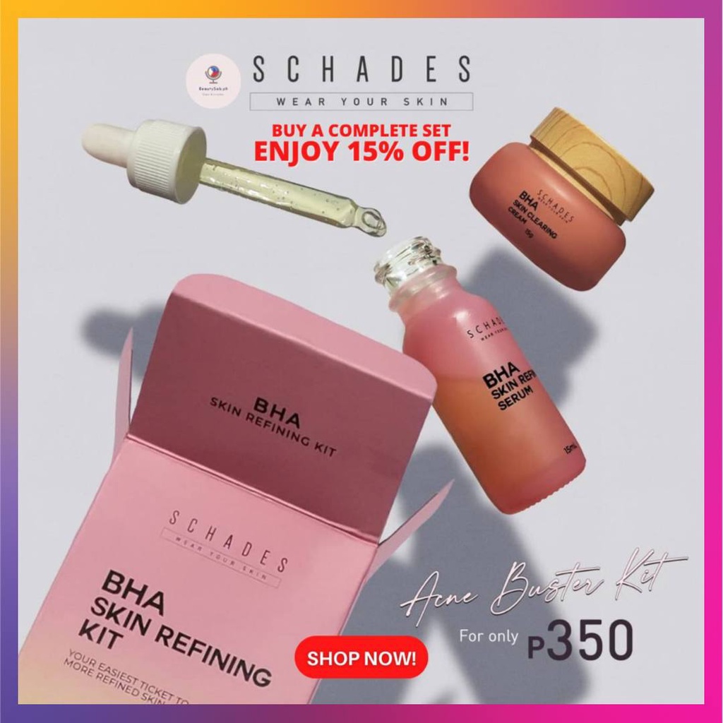 Schades BHA Kit ( Salicylic Acid Kit ) Acne Treatment Oil Control ...