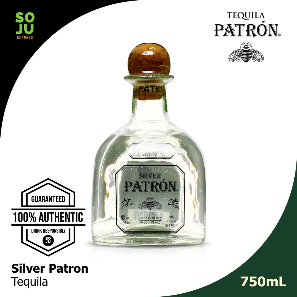 Patron Silver Tequila 750ml | Shopee Philippines