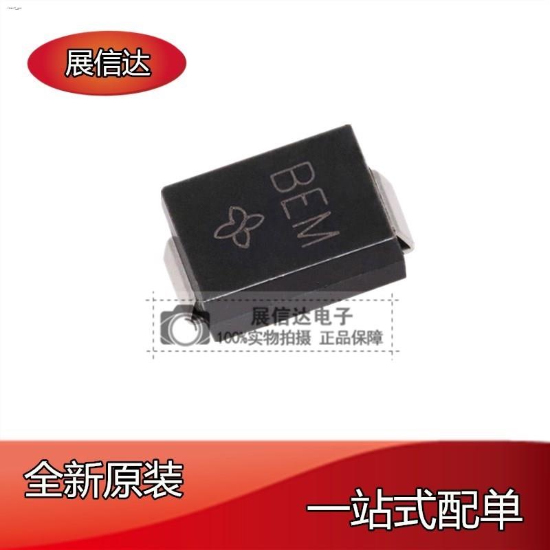 SMCJ15CA DO-214AB screen printing BEM 15V bidirectional transient ...