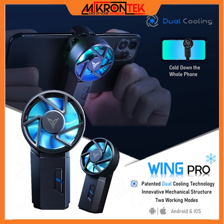 Flydigi Wasp Wing PRO - Dual Cooling Mode Mobile Cooling Fan | Shopee Philippines