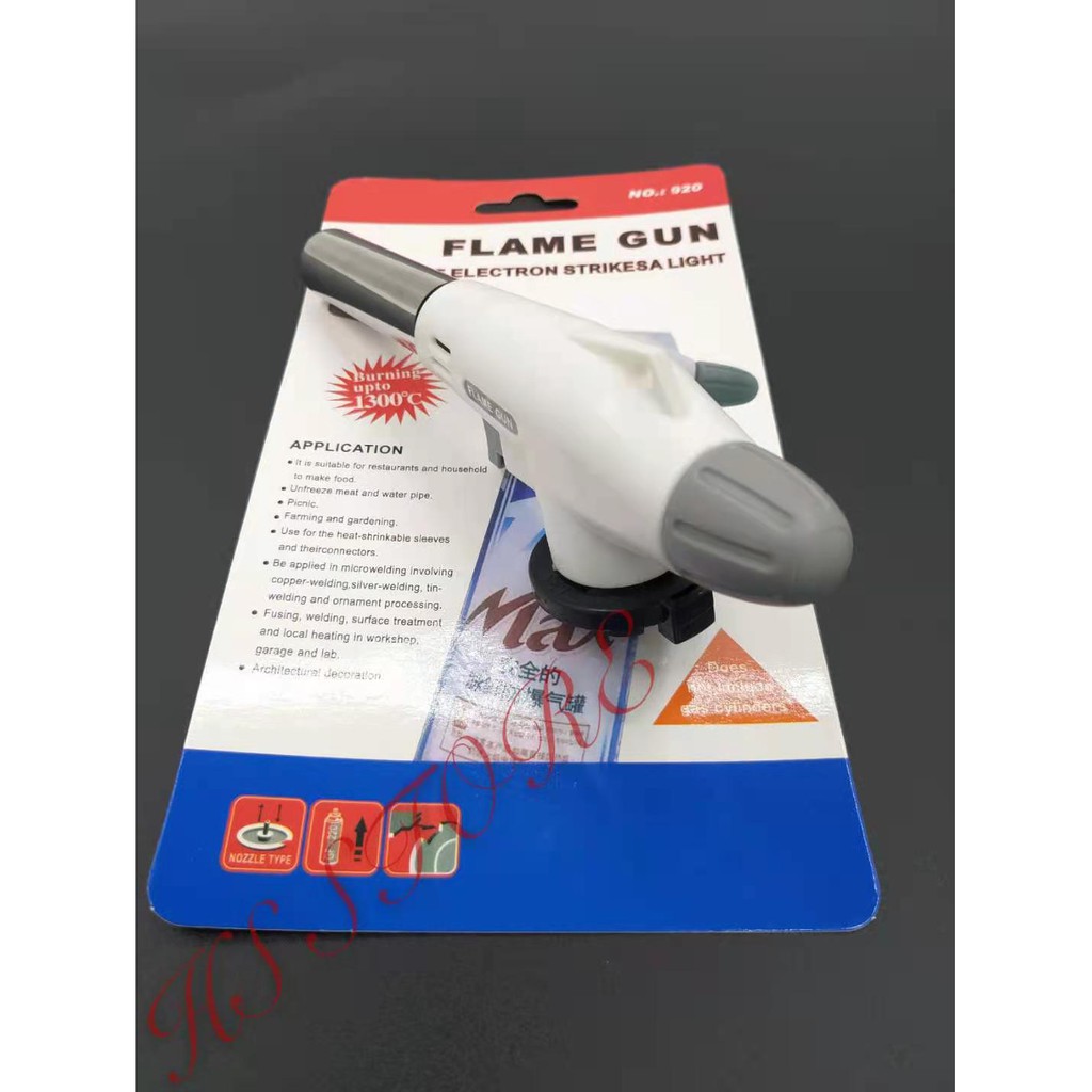 No.3 BLUE TORCH / FLAME GUN / MASTER GUN / NO BUTANE INCLUDED | Shopee ...