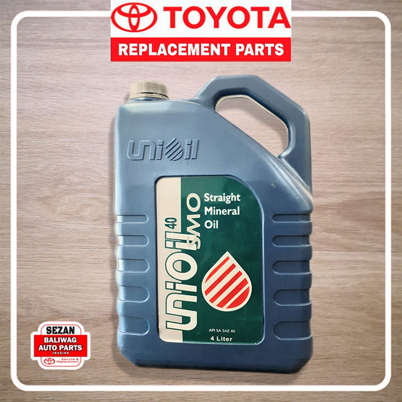 UNIOIL MOTOR OIL / MINERAL OIL API: SA / SAE: 40 4 LITERS UN982379 ...