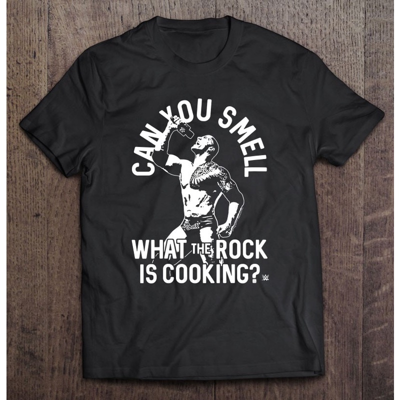Wwe Can You Smell What The Rock Is Cooking Tshirts Mens T Tshirt Tshirt ...