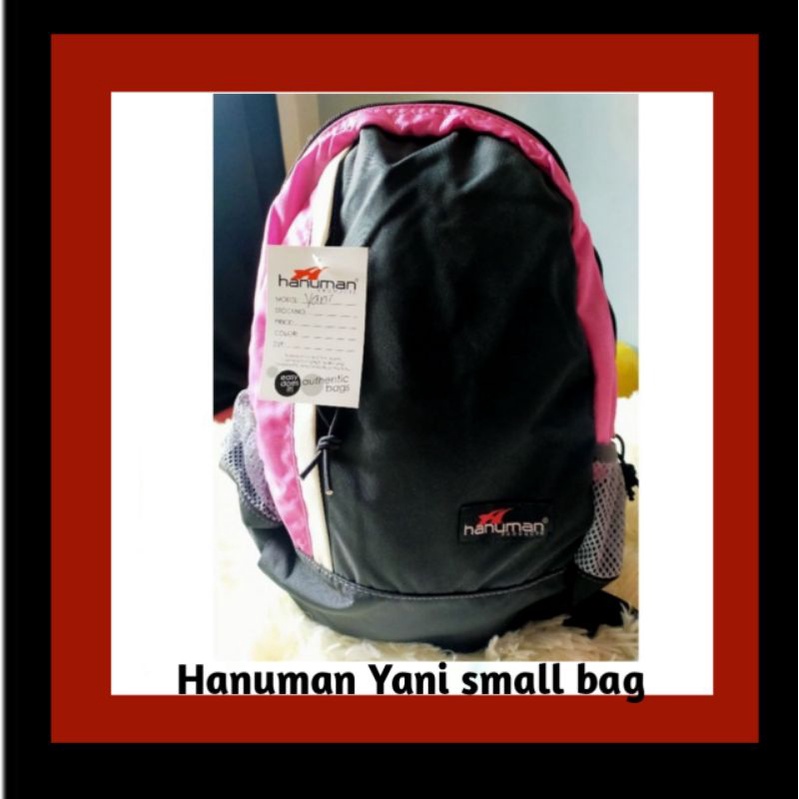Hanuman Yani Backpack Small mini pre school kinder to grade 3 bag ...