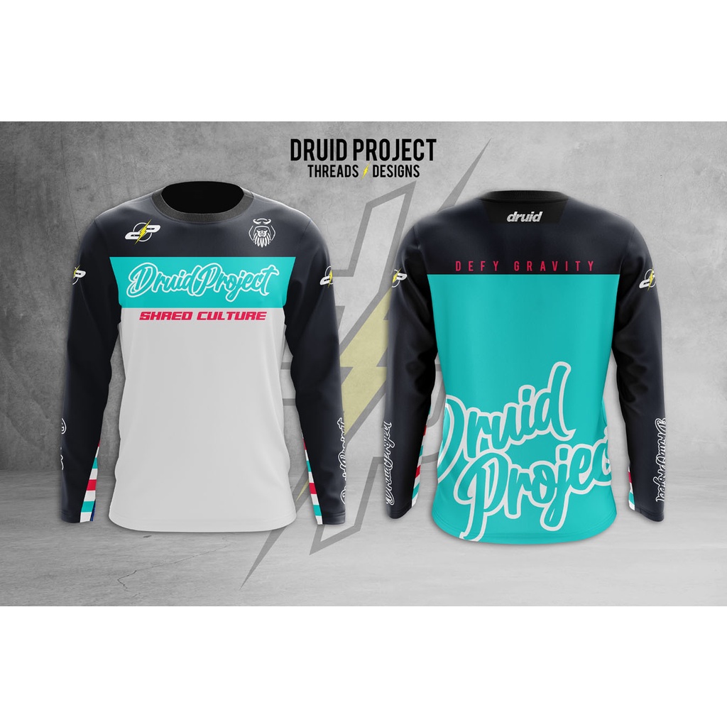 Brim - MTB Jersey - Druid Project | Shopee Philippines