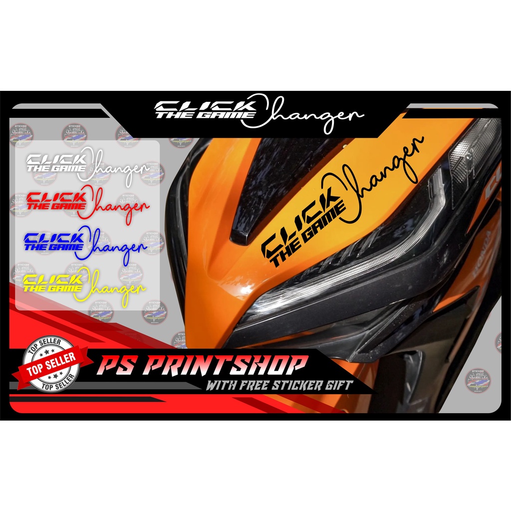 Click the Game Changer Honda Signature Cut-out Sticker Decals Durable ...