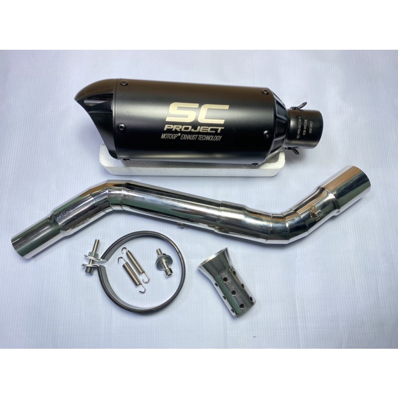 Sc Project with MidLink elbow for Kawasaki Rouser Ns 150/160/200 Fi ...