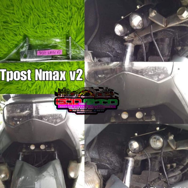Tpost Mini Driving Light Bracket for Nmax v2 | Shopee Philippines