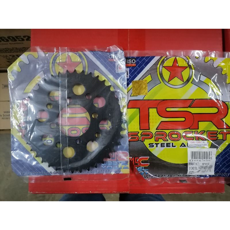 R150 (RAIDER150) Sprocket TSR BRAND SMASH, SHOGUN, R150 Fi 39,40,41,42,43,44,45 428 | Shopee ...