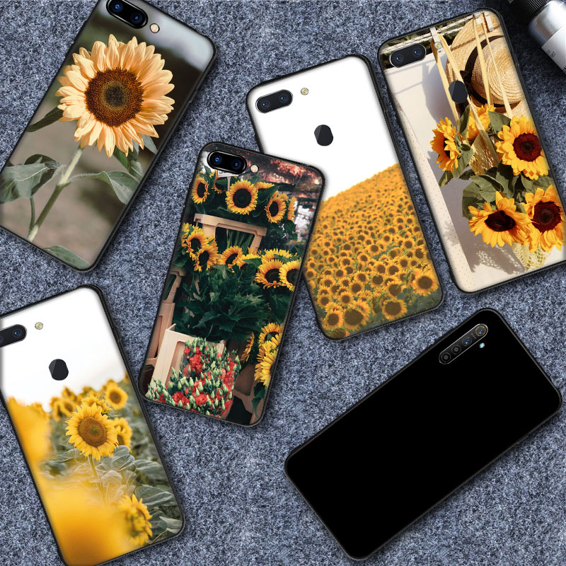 Sunflower Fashion Phone Case OPPO A3s A5s A9 A37 A39 A57 A59 A73 A77 ...