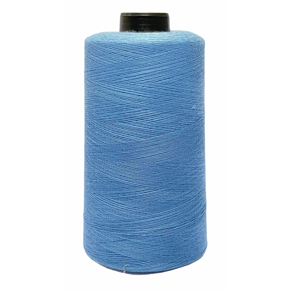 BELL Spun Polyester Cotton Sewing Thread 5000 Meters Chambray Blue ...
