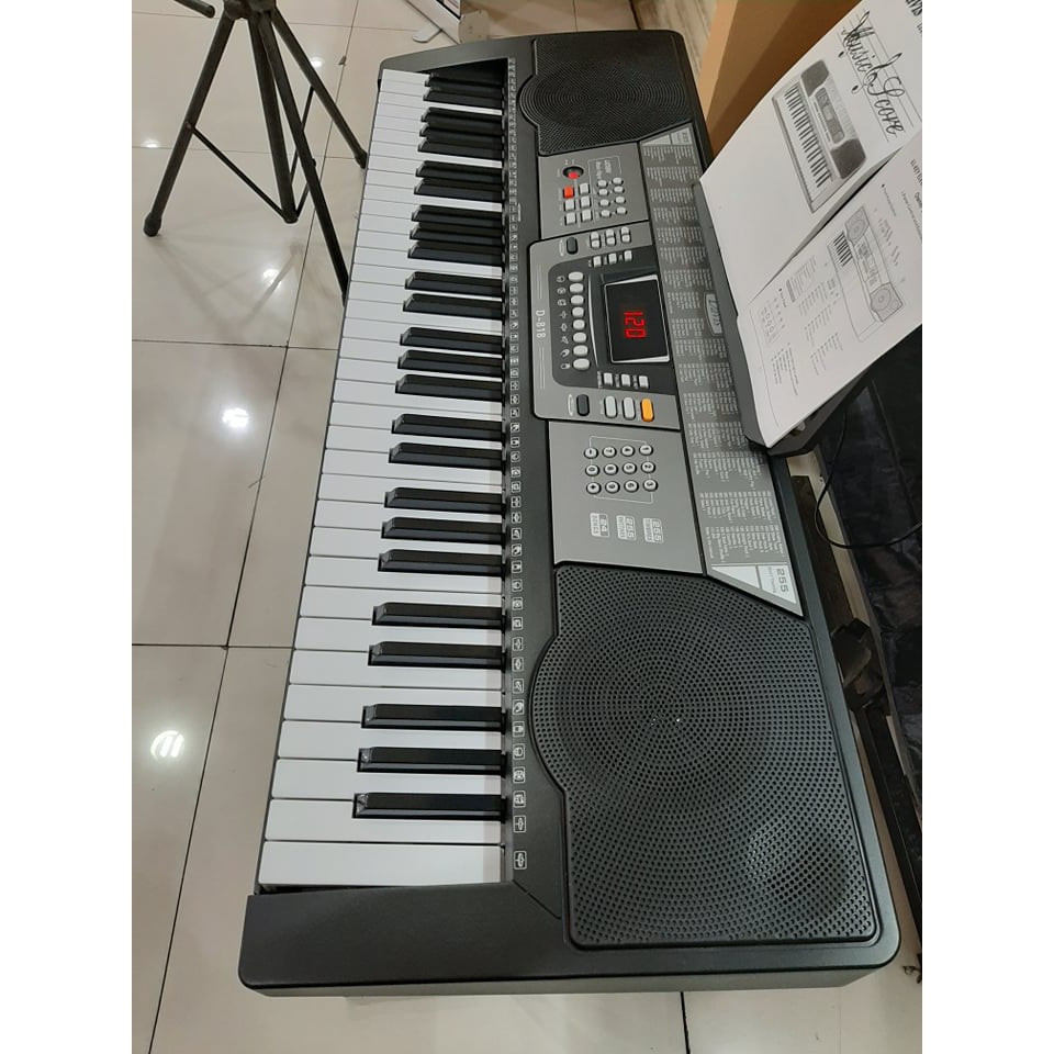 Davis D-818 61 standard keys electronic piano keyboard | Shopee Philippines