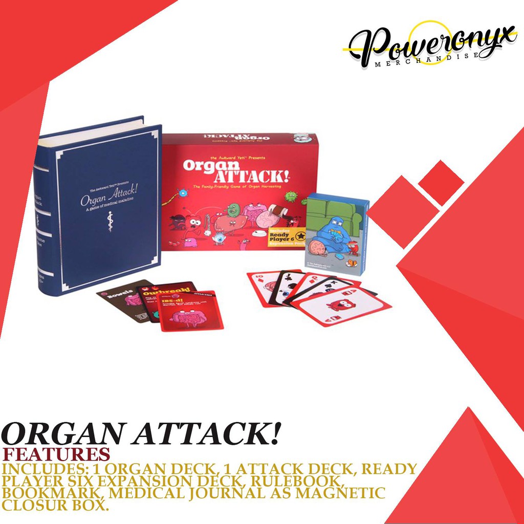 Organ Attack Card Game with Expansion Cards | Shopee Philippines