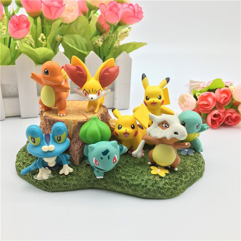 New 4CM Pokemon Character Anime Action Toy Figure Model Charmander ...